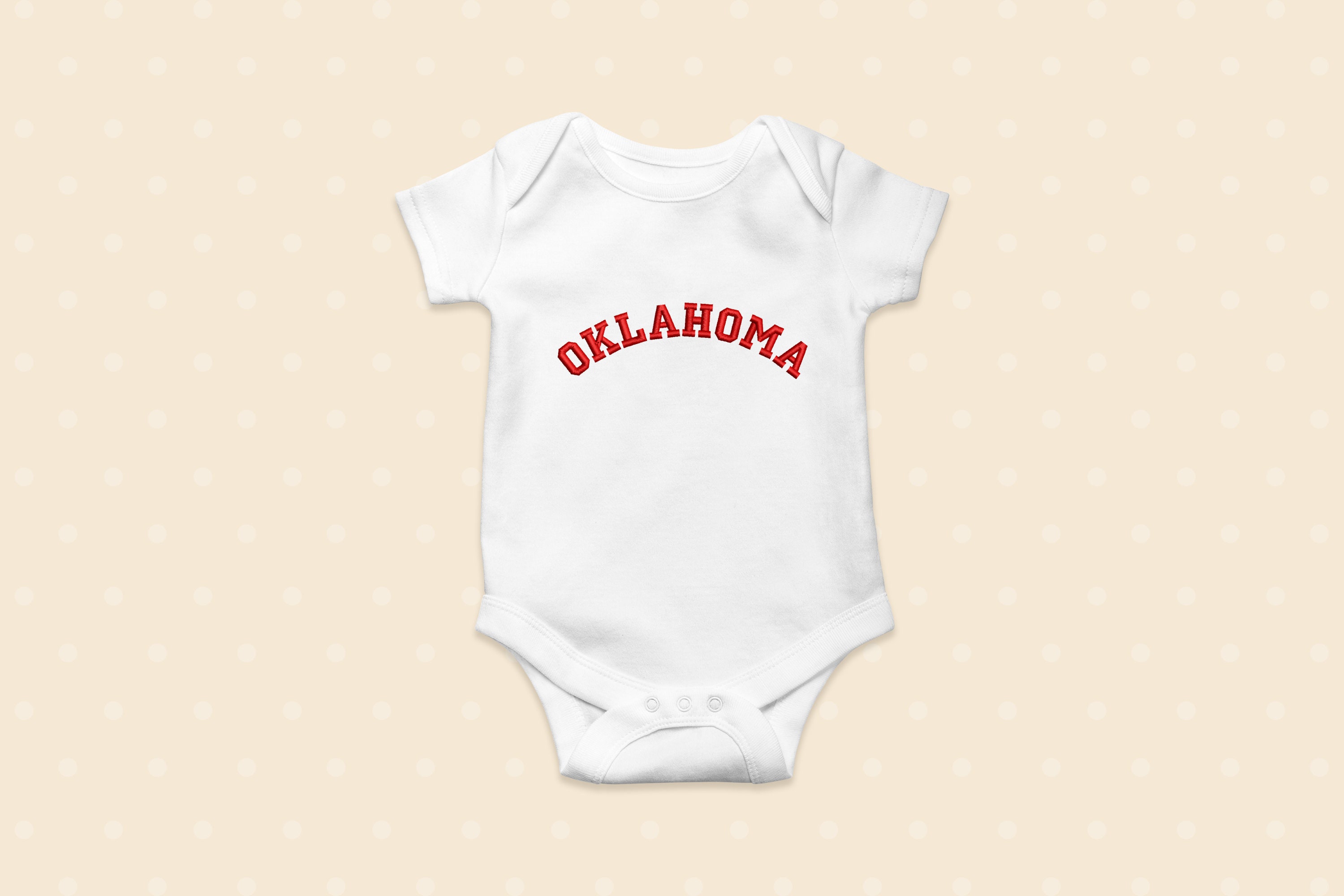 Oklahoma Machine Embroidery Design - States Embroidery Design Dst Exp ...