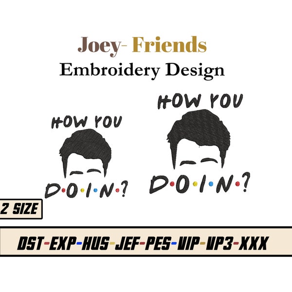 Friends Embroidery - Etsy