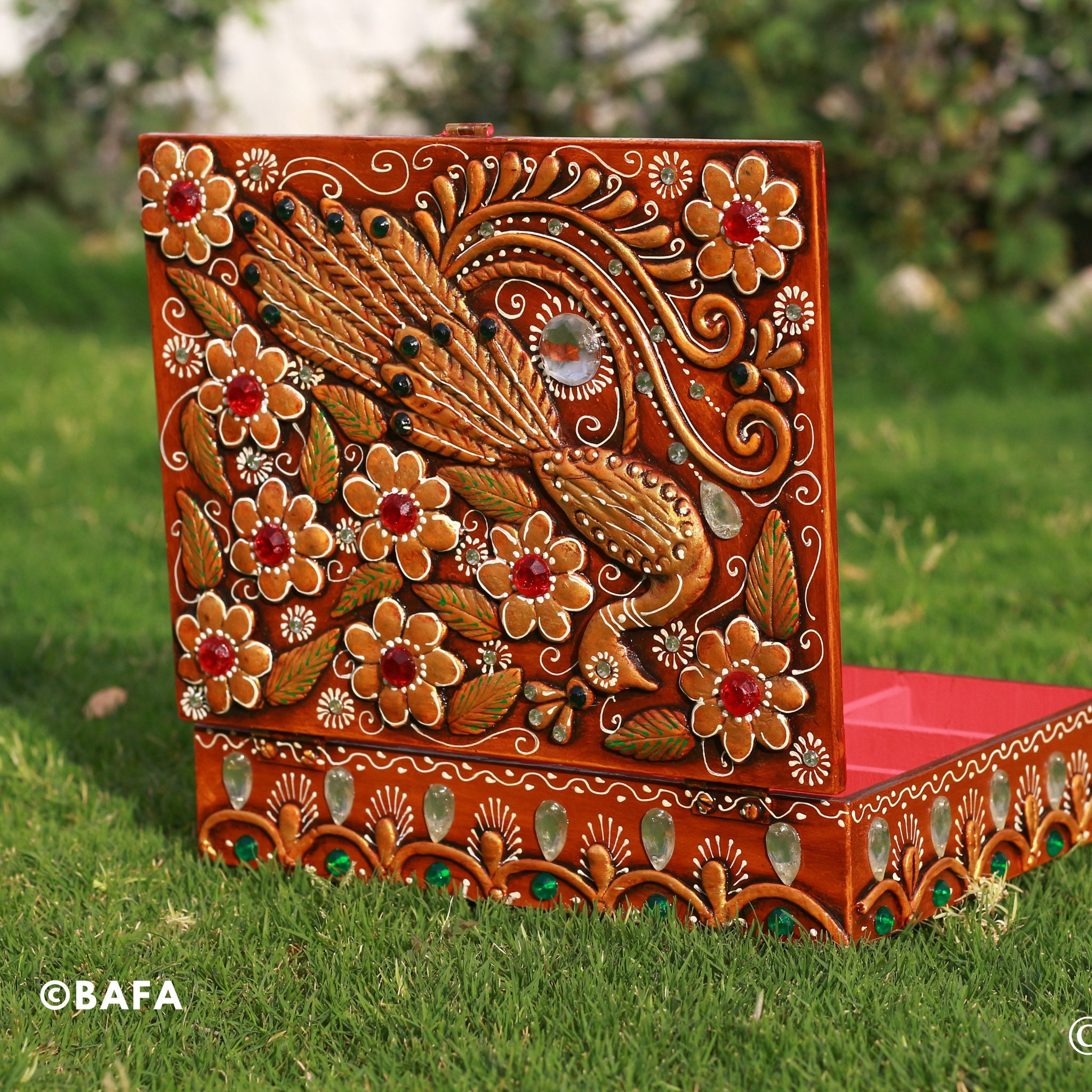 Coconut Shells Jewellery Box