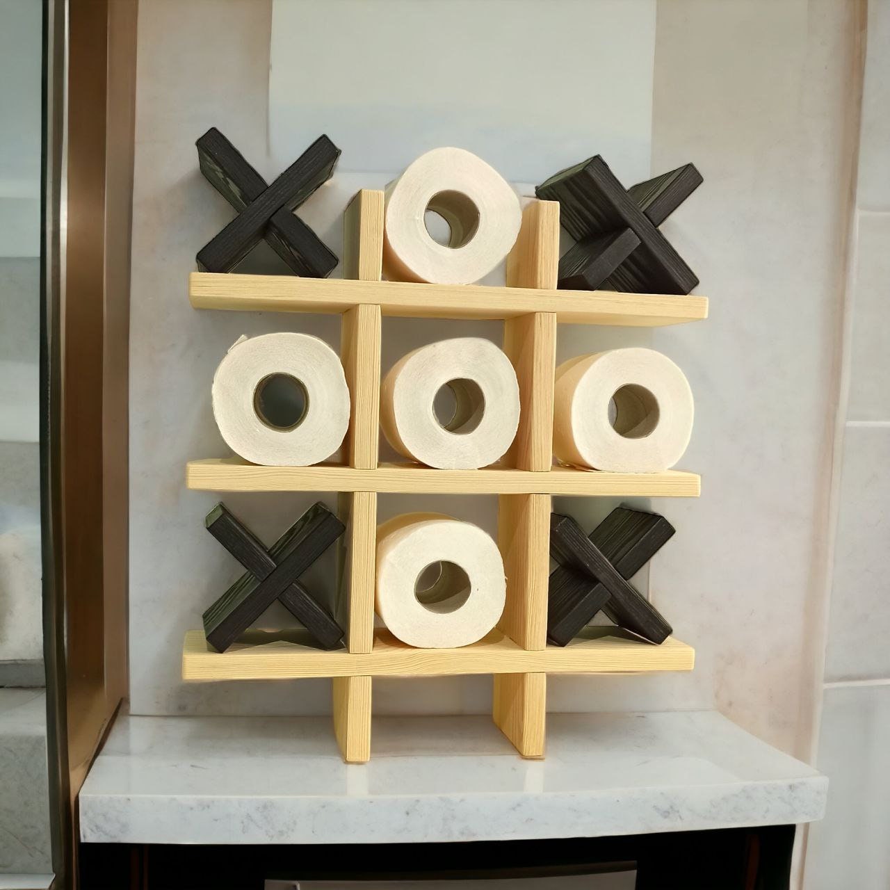 Restroom Rack for Loo Roll Wall Mount Toilet Paper Roll - Etsy