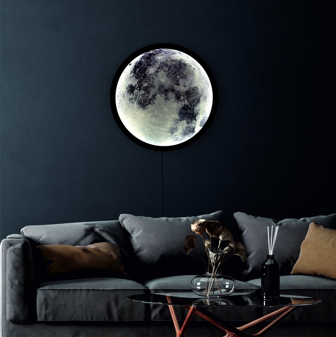 Moon Light, Modern LED Light, Dimmable Wall LED Night Light ...