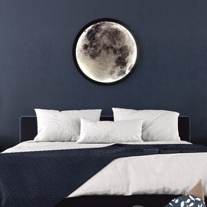 Moon Light, Modern LED Light, Dimmable Wall LED Night Light ...