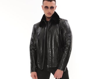 Python Jacket Men - Etsy
