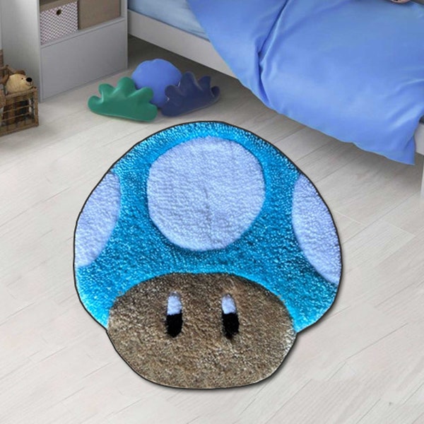 Mario Blue Mushroom - Etsy