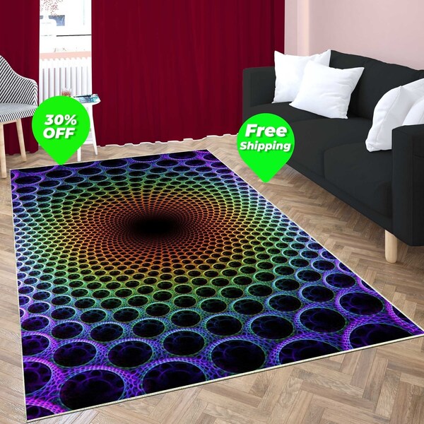 Optical Illusion Rug - Etsy