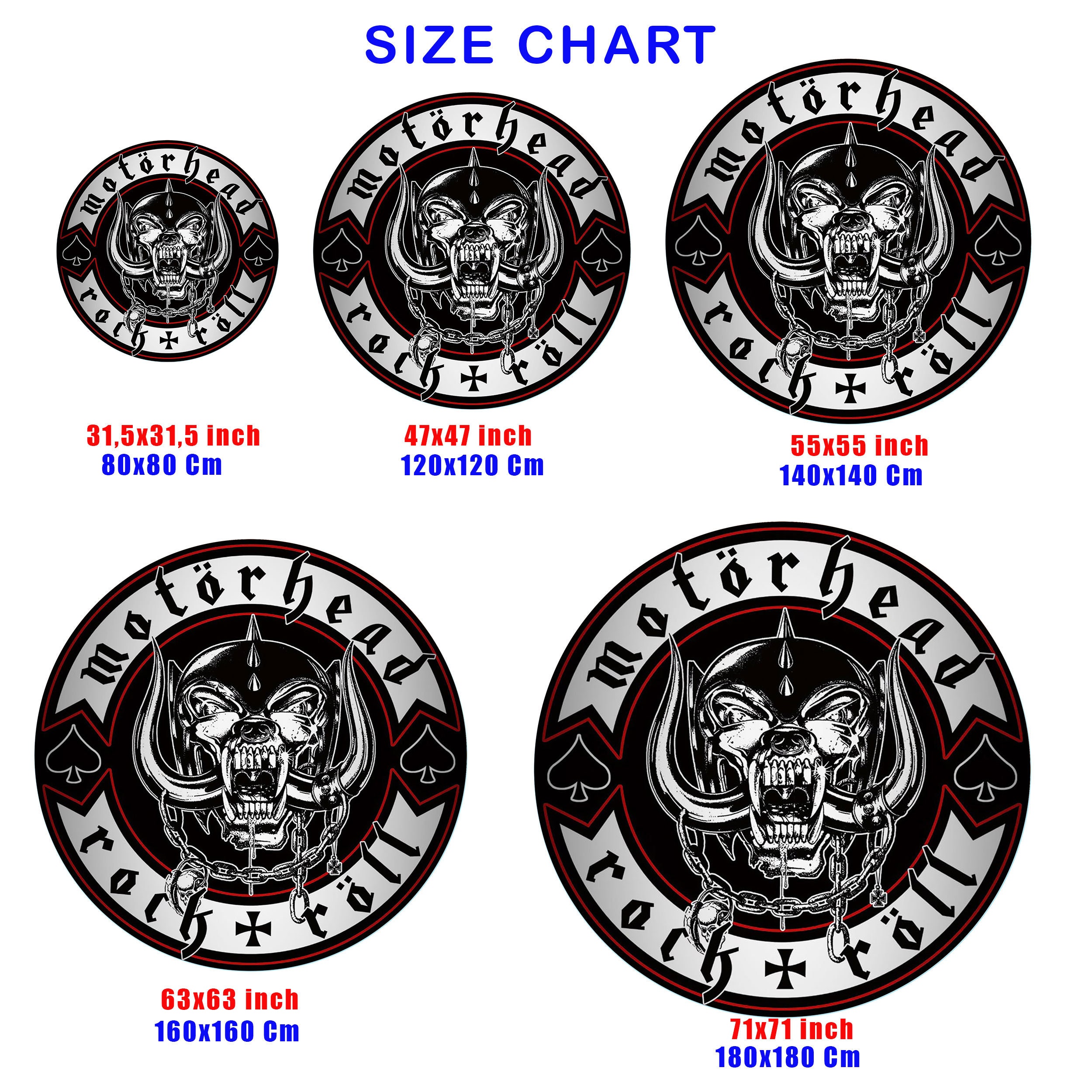 Motorhead Rug Heavy Metal Decor lemmy Kilmister Rug Rock - Etsy