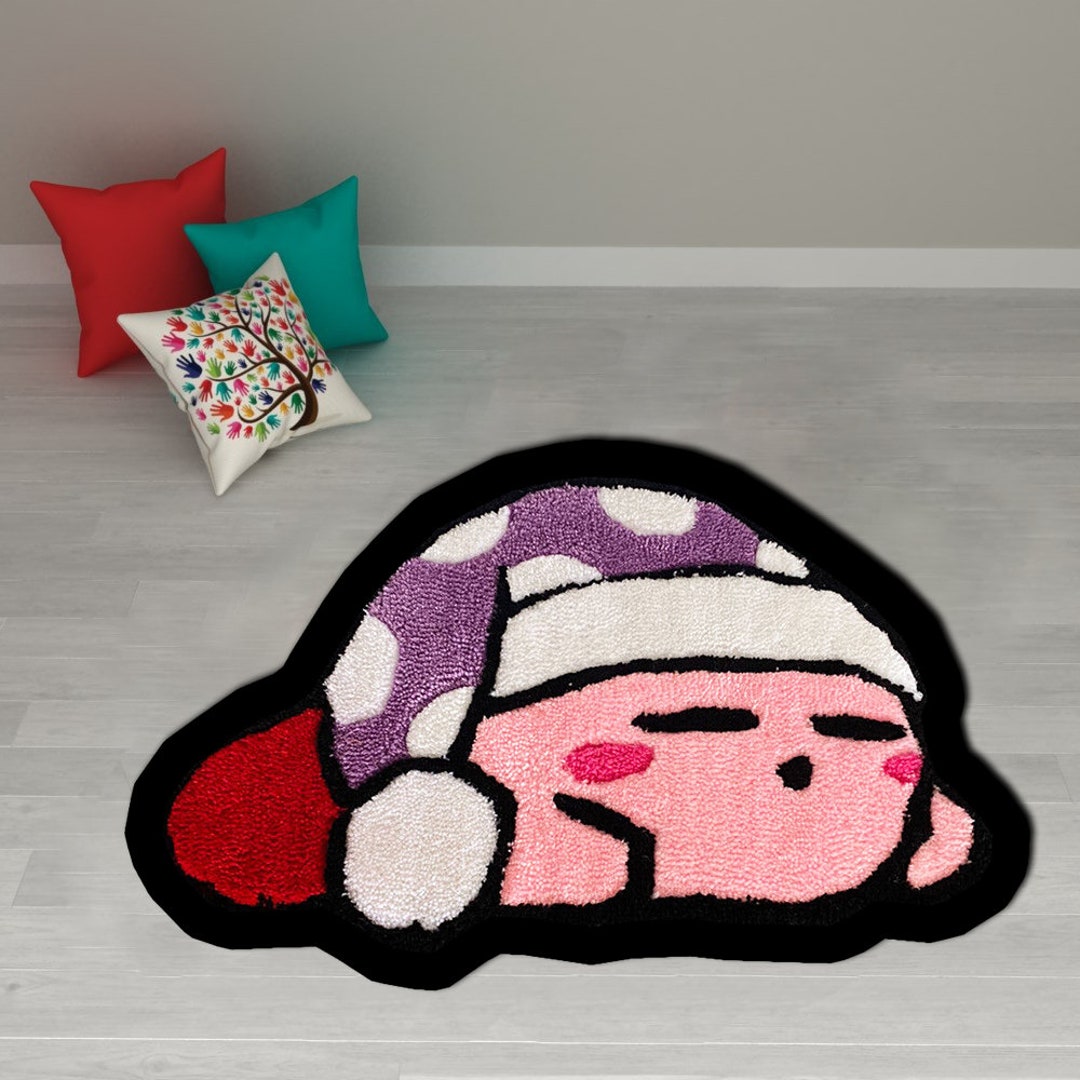 Kirby Nintendo, Kirby Rug, Girl Room Decor, Pink Room Decor, Gameboy ...