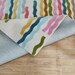 Colorful Rugs Hand Tufted High Low Loop Cut Area Rug Handmade Wool Rug ...