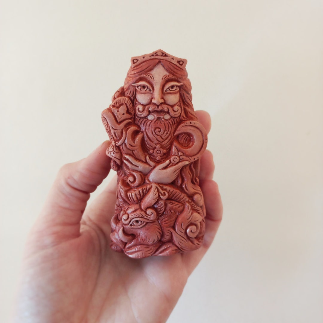 FREYR With Boar Gullinbursti Frey Yngvi Inguin Vanir Figurine - Etsy UK