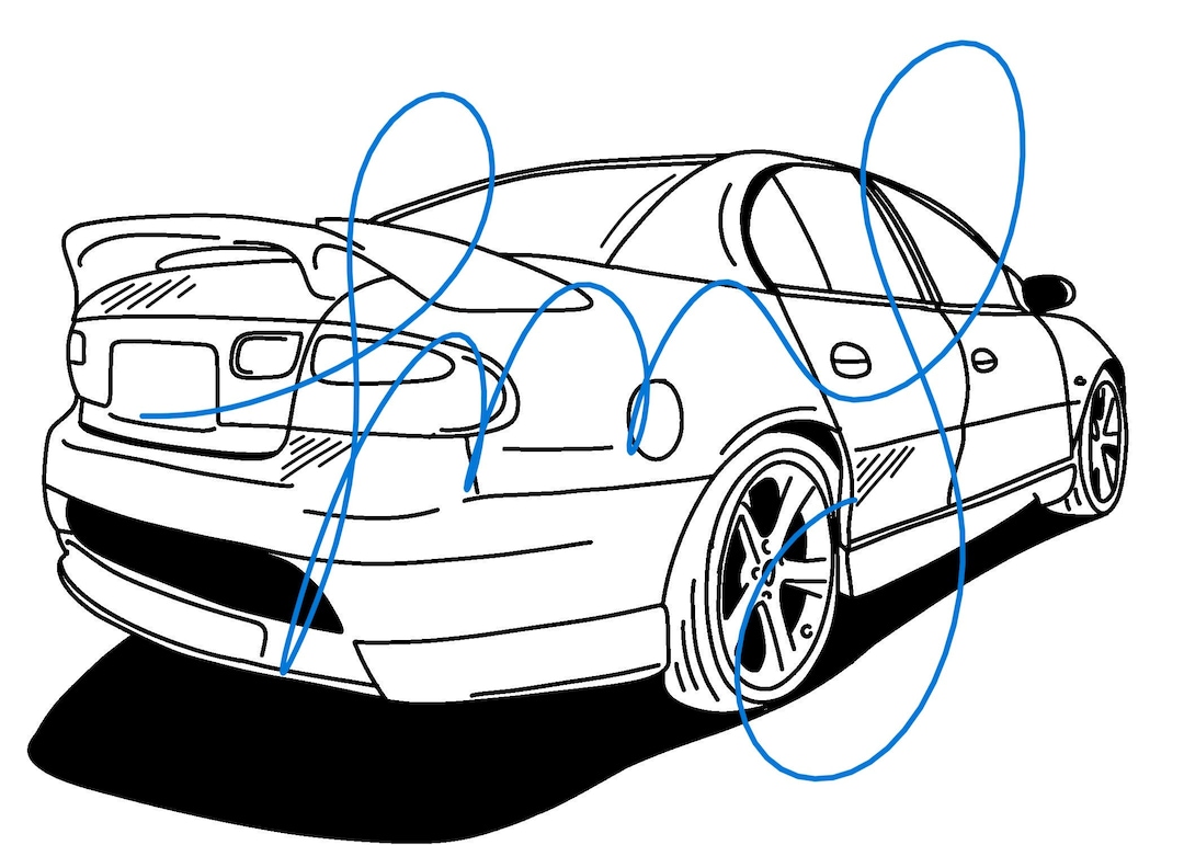 Holden VT Clubsport Digital File SVG - Etsy Australia