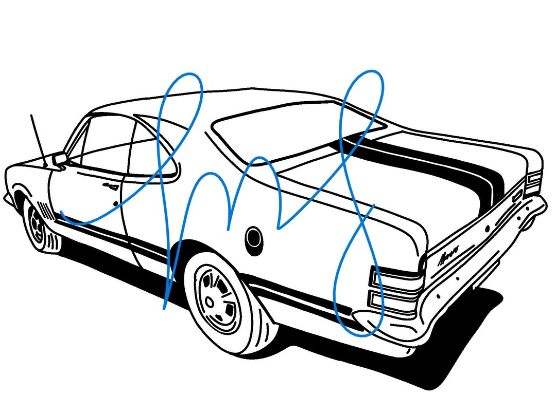 Holden Monaro Digital File SVG - Etsy Australia