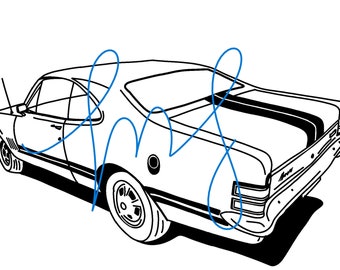 Holden Monaro Digital SVG File - Etsy