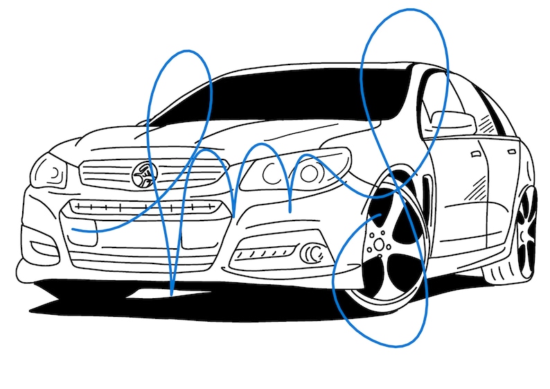 Holden VF Wagon Digital File SVG - Etsy