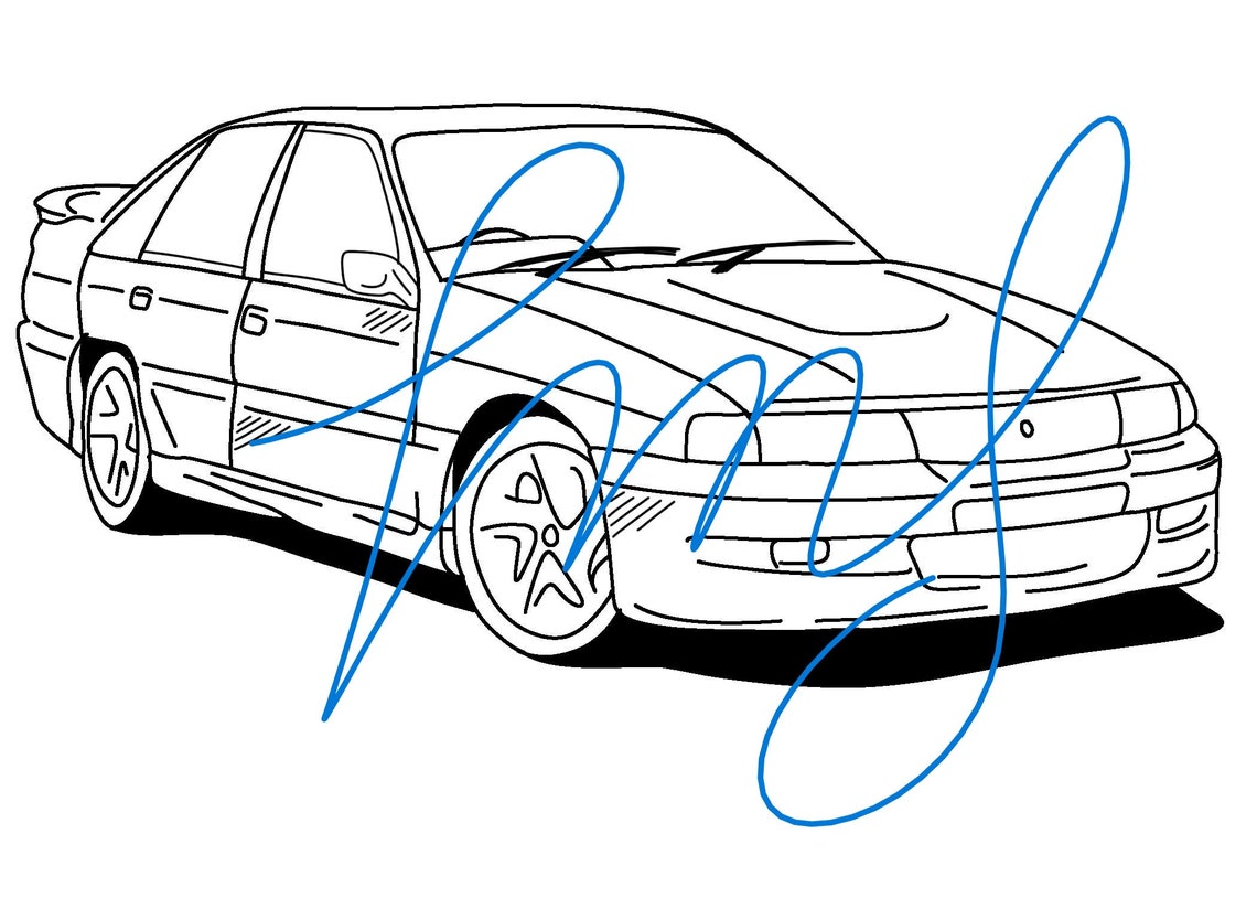 Holden VN Commodore Digital File SVG - Etsy