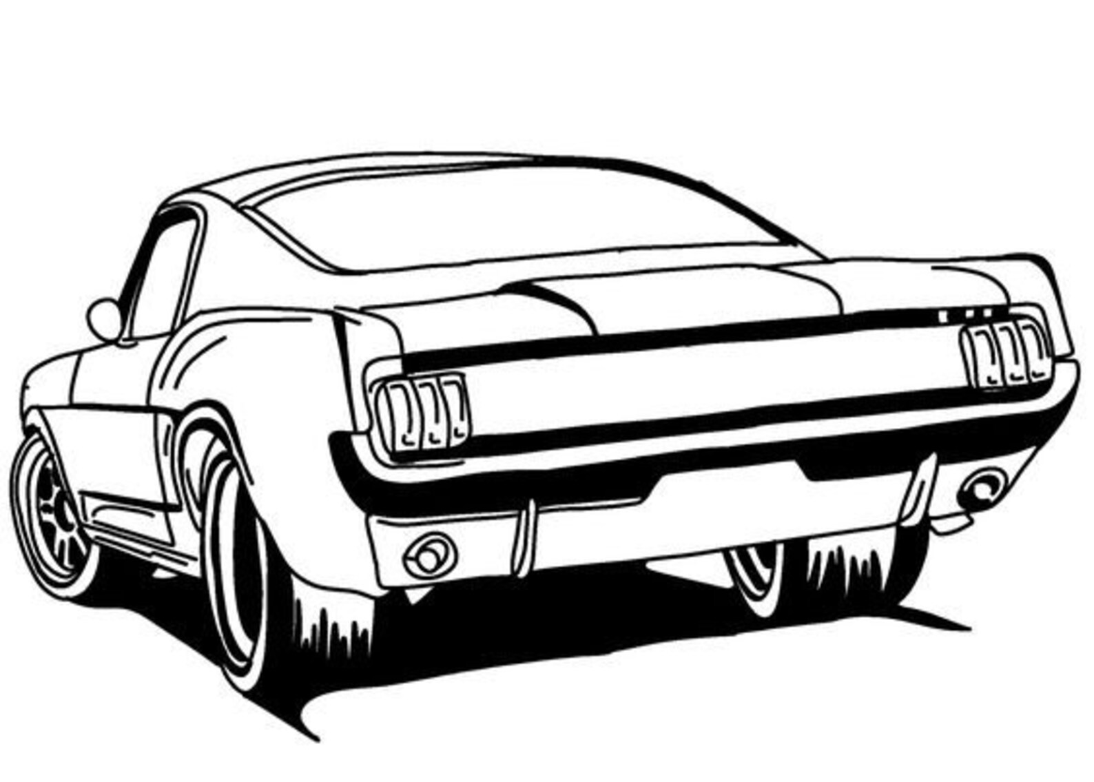 Muscle Car SVG Digital File - Etsy Canada