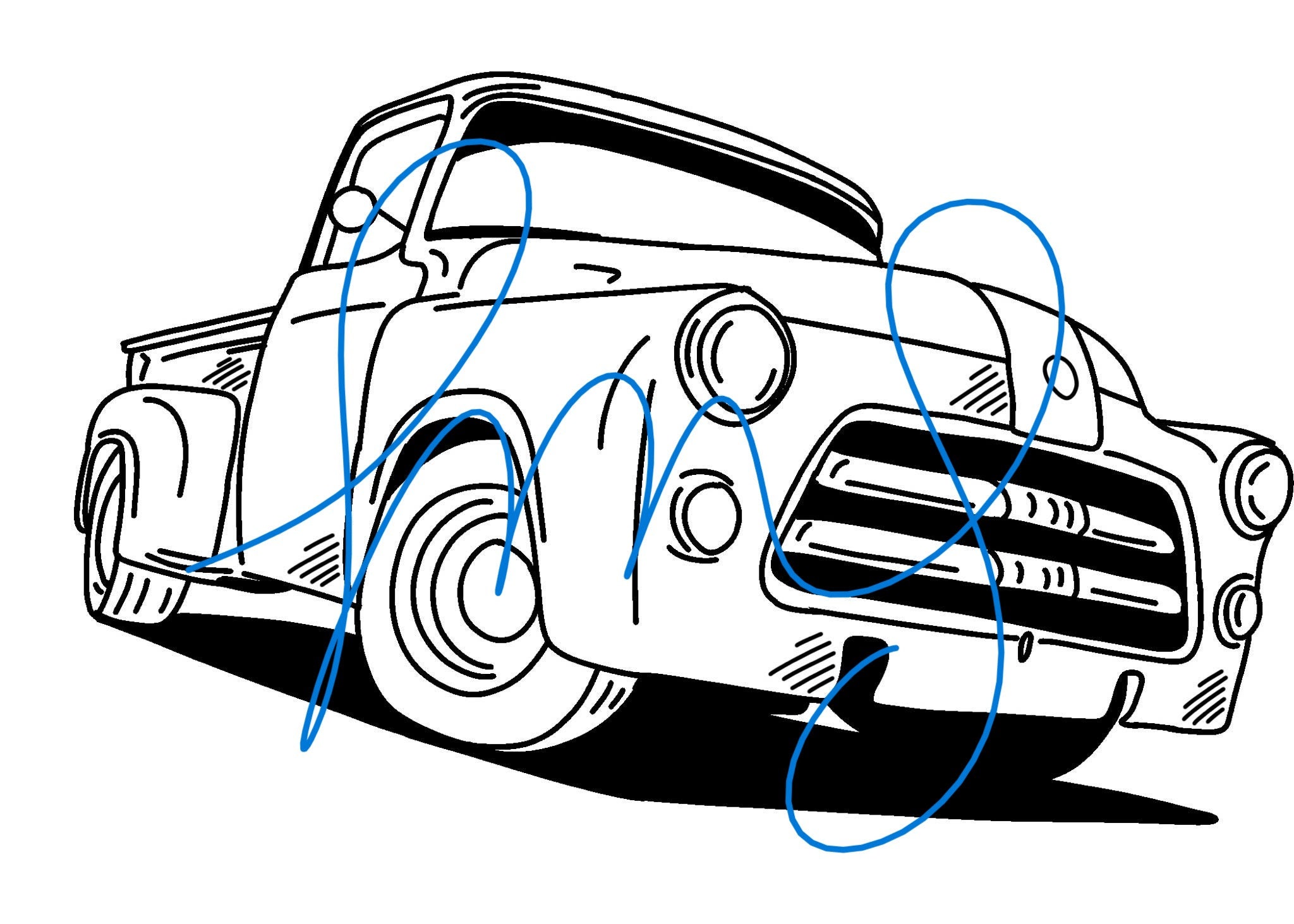 Dodge Pick up Digital File SVG - Etsy