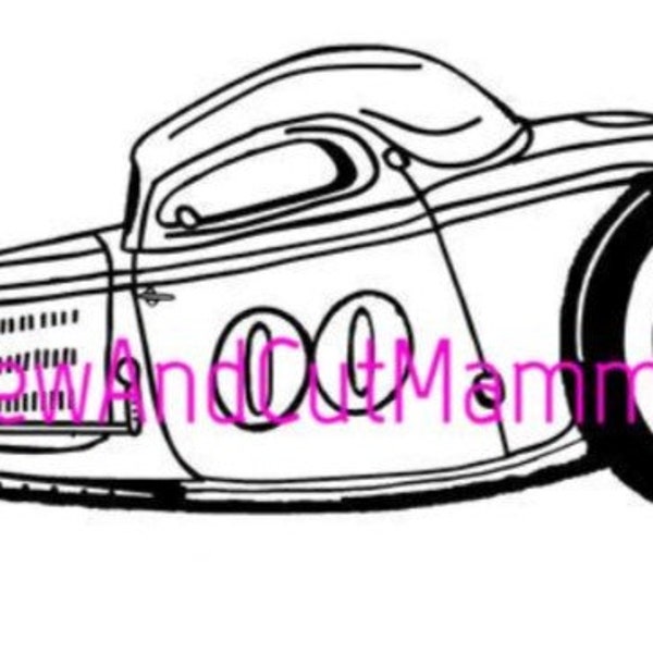 Rat Rod Svg - Etsy