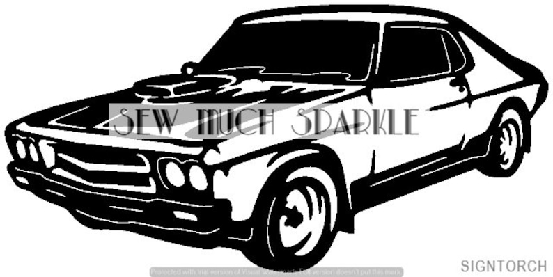 Holden Monaro Digital SVG File - Etsy Australia