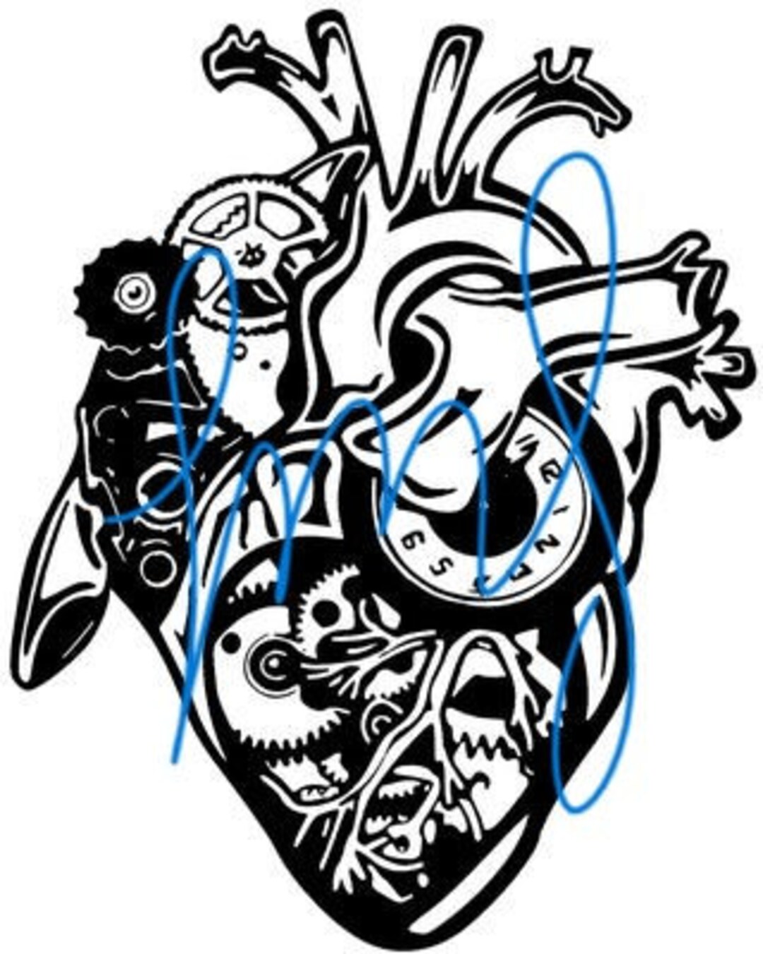 Tool Heart, Digital File - Etsy