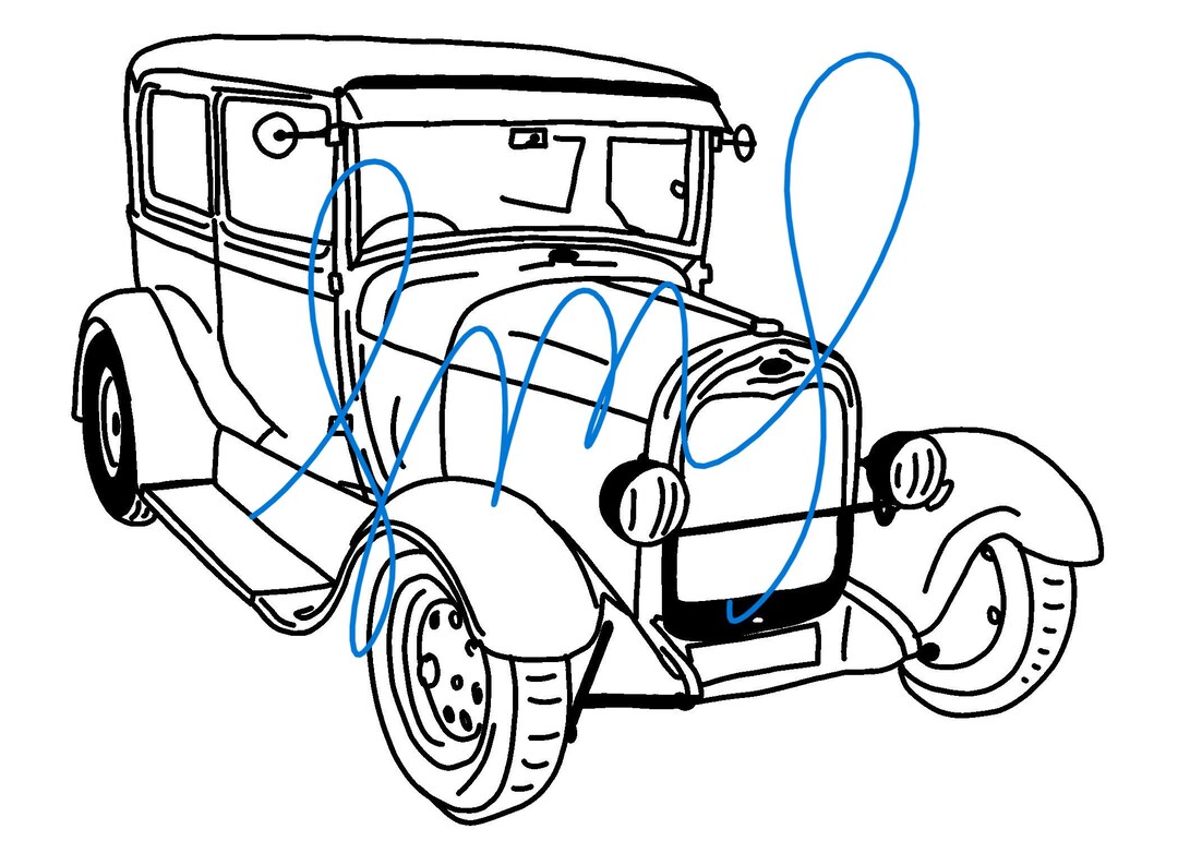 Coupe Hotrod SVG Digital File - Etsy