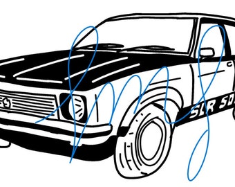 Holden Torana SVG SLR5000 Red - Etsy