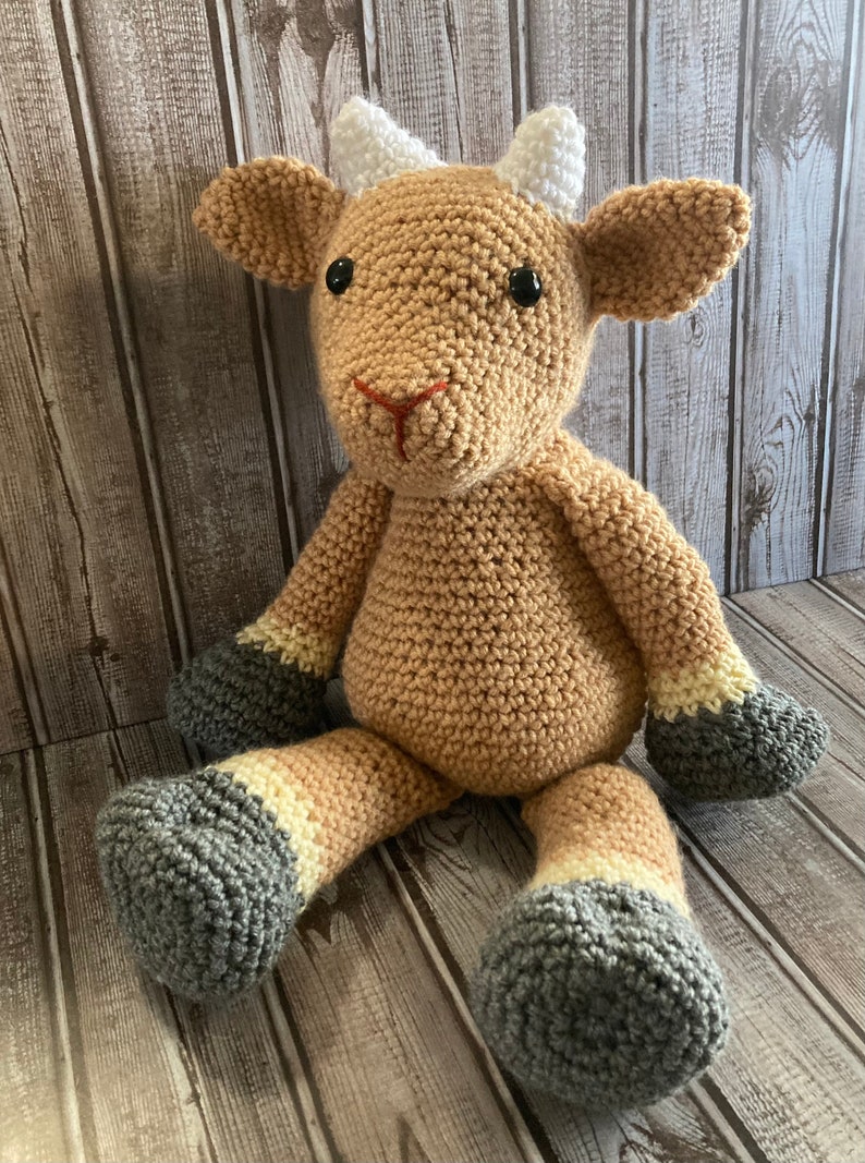 Goat Crochet PDF PATTERN ONLY, Doll, Amigurumi- "butter” the Goat - Etsy