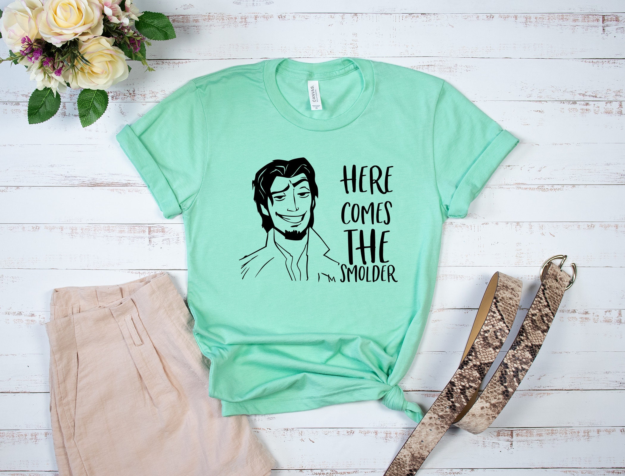 Here Comes the Smolder Shirt Funny Tangled Shirt Dads Shirt - Etsy