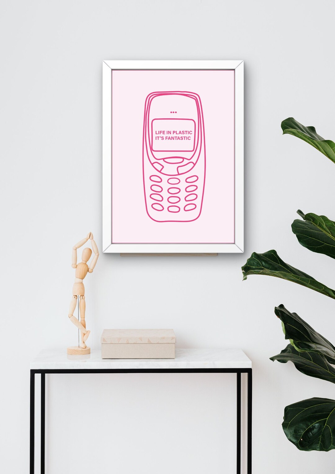 Vintage Telephone Poster - Etsy