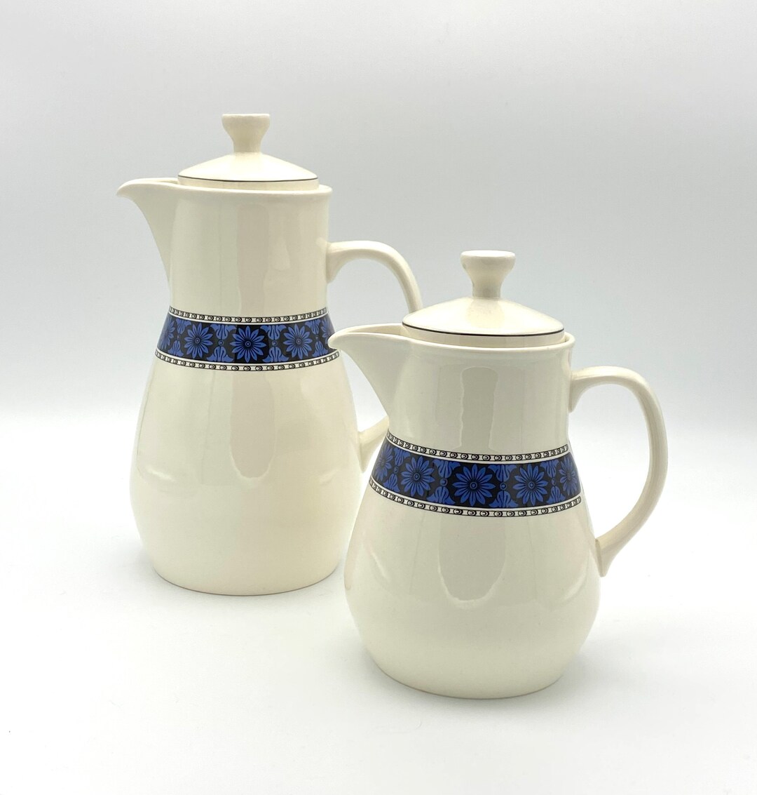 Wedgwood argosy Large Lidded Coffee Pot & Hot Water/milk Jug - Etsy UK
