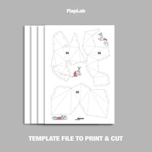 Papercraft Italian Greyhound, Dog Papercraft, Digital Patterns ...