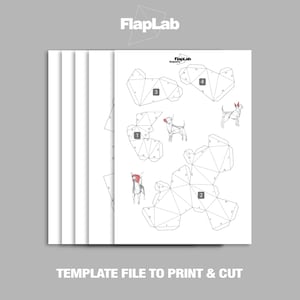 Papercraft Chihuahua, Dog Papercraft, Template, Papercraft Animals, Low ...