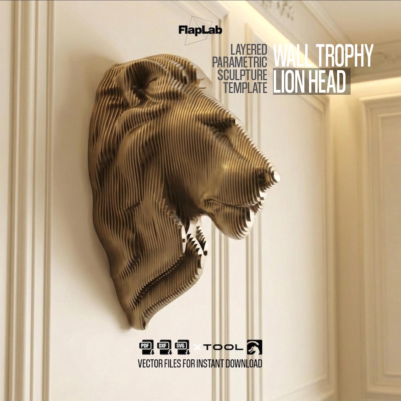 Metal Lion Sculpture - Etsy