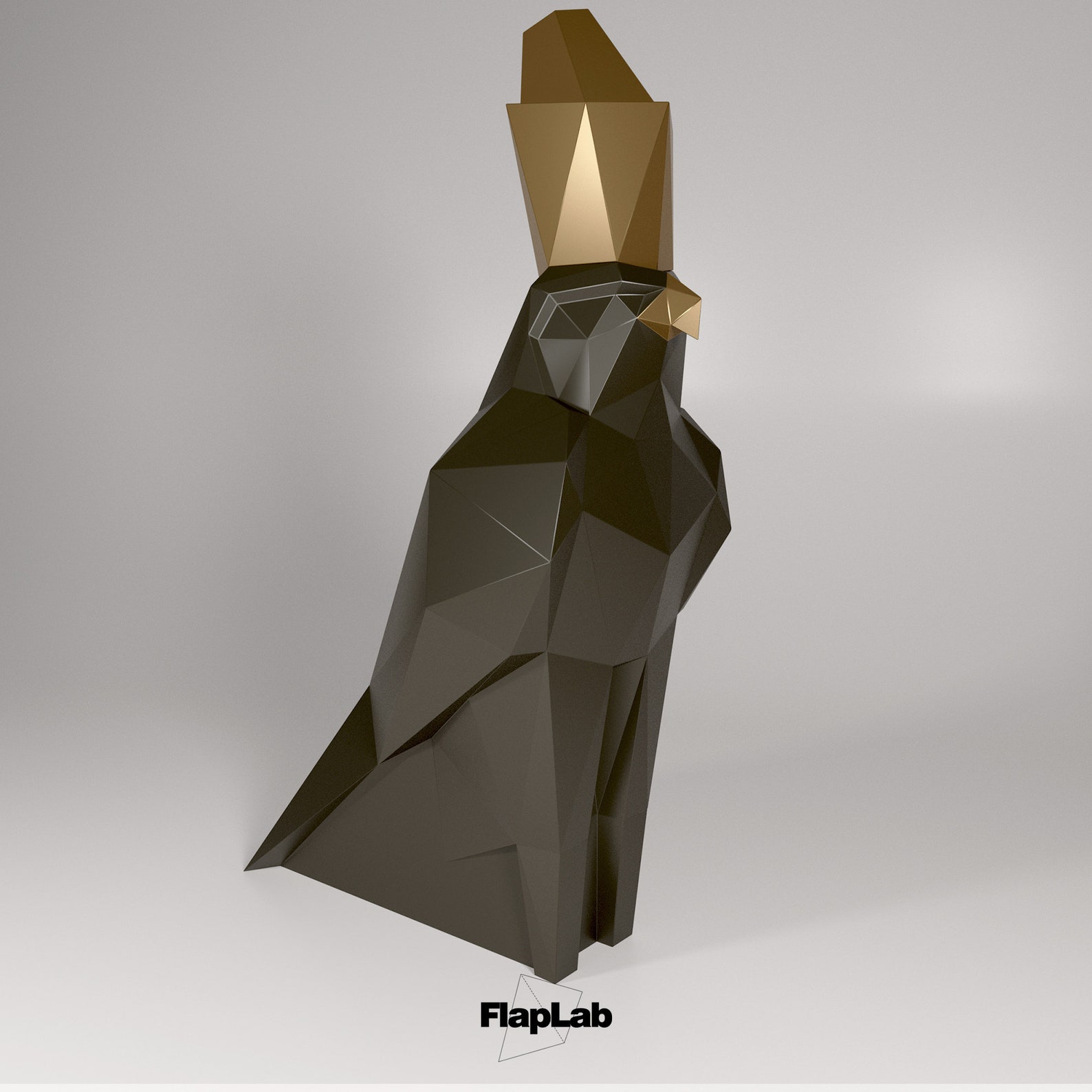Papercraft Horus Falcon DIY Egyptian God Digital Papercraft - Etsy