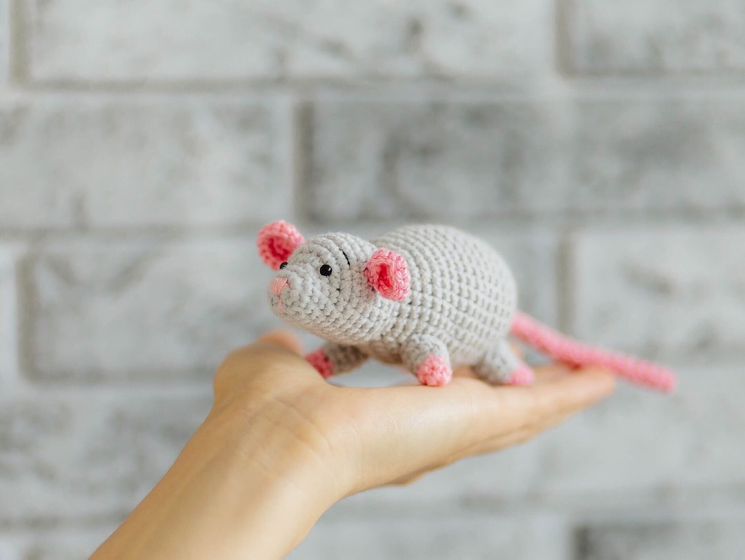 Crochet Pattern Mouse, Crochet Mouse Pattern, Amigurumi Mouse Pattern ...