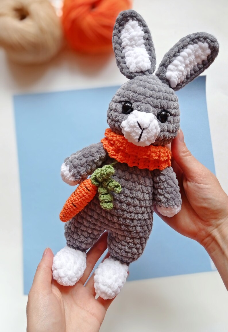 Amigurumi Bunny Pattern Crochet Pattern Bunny Crochet Bunny - Etsy
