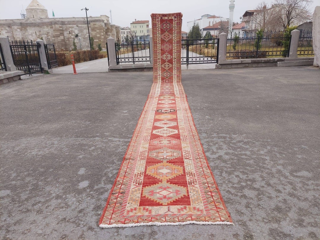 24 Long Runner Turkish 24 Feet Extra Long Runner Rug Runner - Etsy
