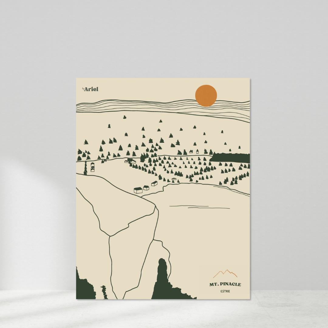 Mount Pinacle Poster (digital) - Etsy
