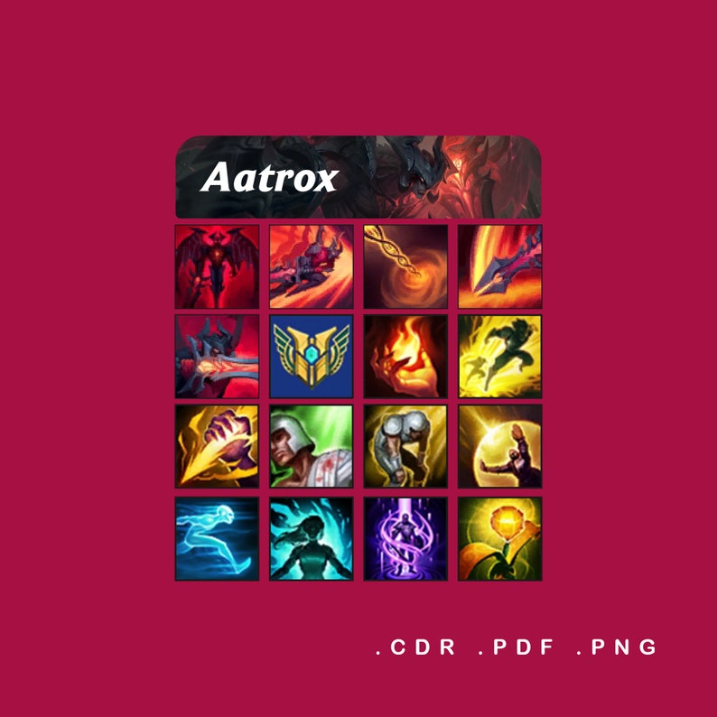 LOL Keycaps Sticker League of Legends Game Skill Keycaps - Etsy