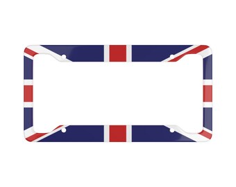 Union Jack License Plate - Etsy