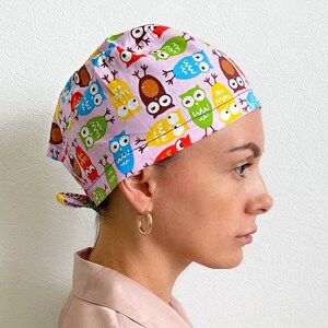 Scrub Cap Unisex Sewing Pattern With Video Instructions, Printable ...