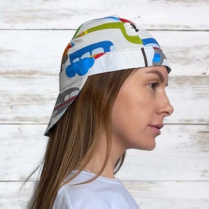 Set of 2 Welding Caps Sewing Pattern in 5 Sizes and Video Instructions ...