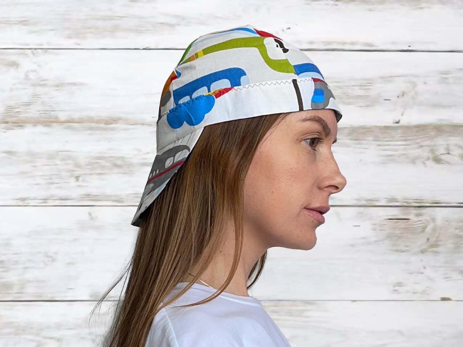 Set of 2 Welding Caps Sewing Pattern in 5 Sizes and Video Instructions ...