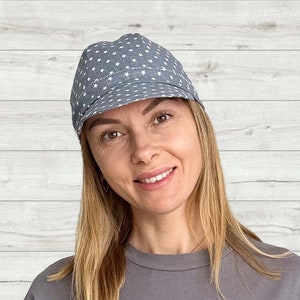 Set of 2 Welding Caps Sewing Pattern in 5 Sizes and Video Instructions, Easy Sew Welding Cap ...