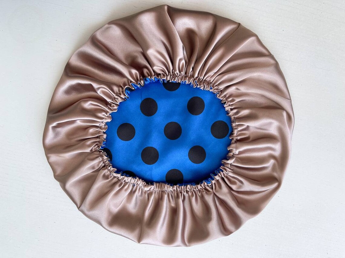 Reversible Satin Bonnet Sewing Pattern With Video Instructions, Hair ...