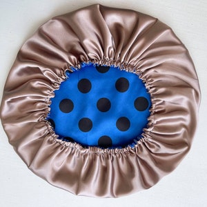 Reversible Satin Bonnet Sewing Pattern With Video Instructions, Hair ...