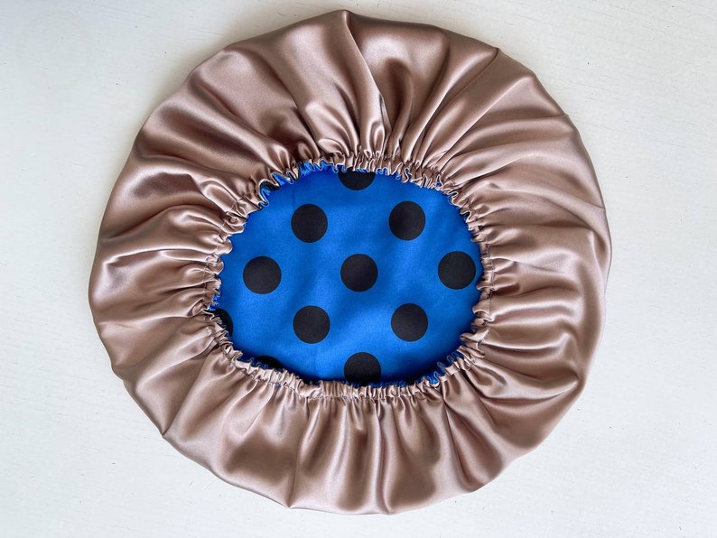 Reversible Satin Bonnet Sewing Pattern With Video Instructions, Hair ...