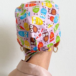 Scrub Cap Unisex Sewing Pattern With Video Instructions, Printable ...