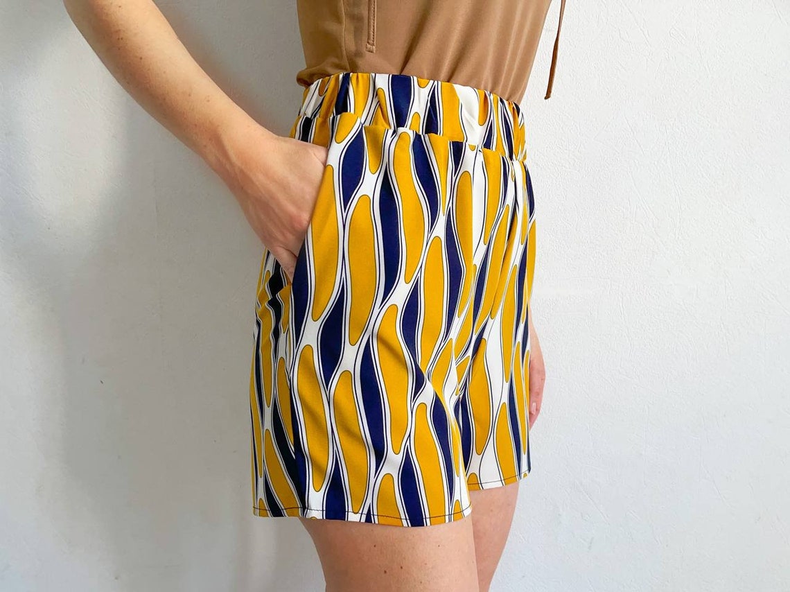 High Waisted Shorts Sewing Pattern and Video Instructions - Etsy