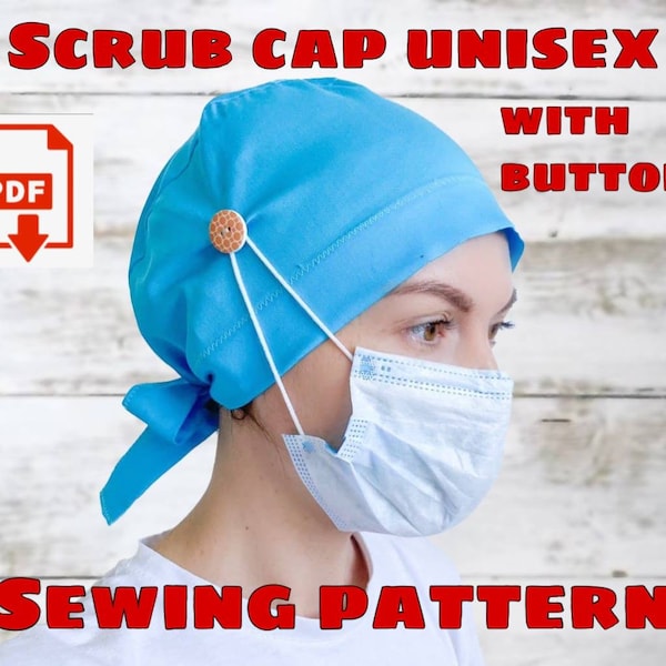 Surgical Cap Pattern - Etsy