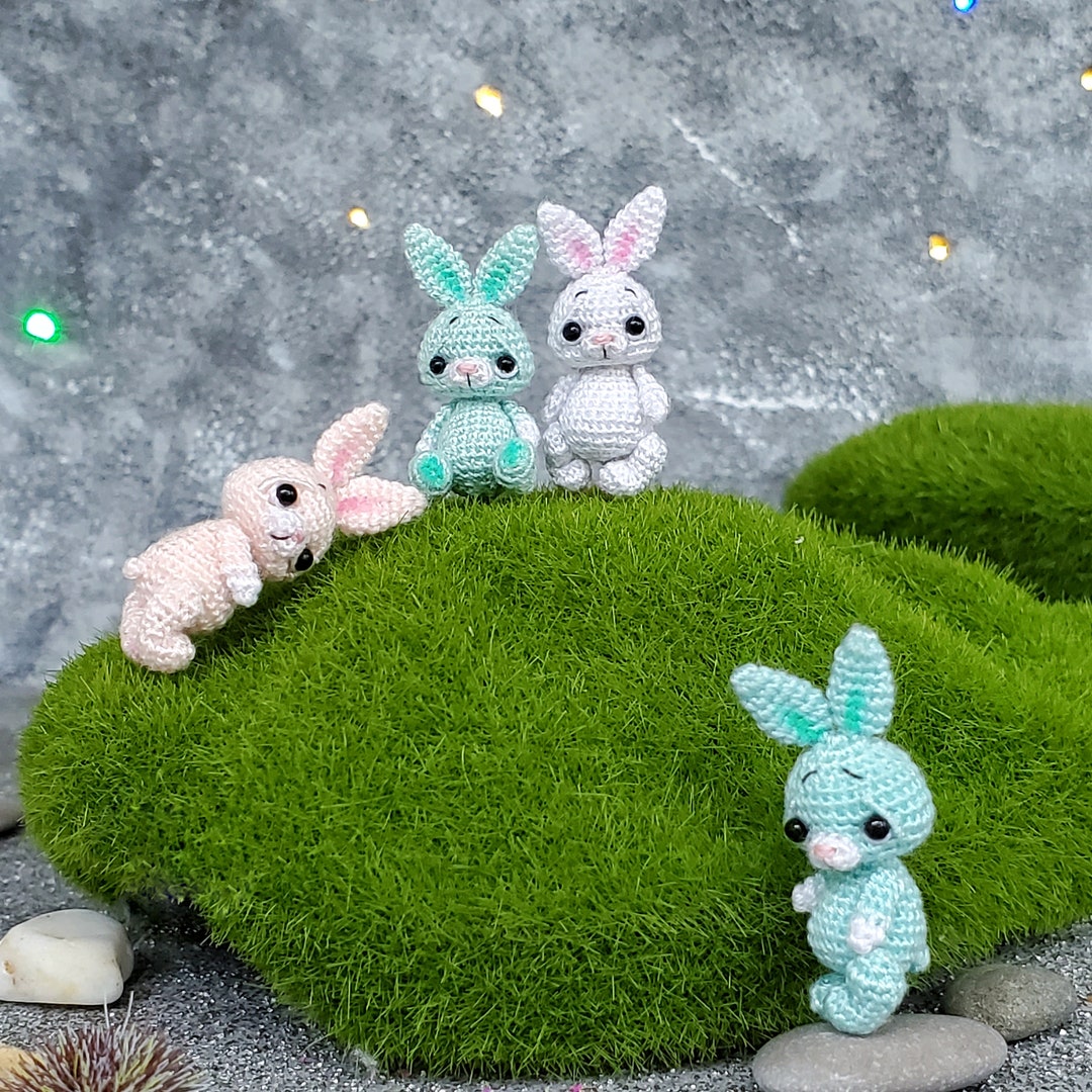 Custom Micro Bunny. Dollhouse Miniature Tiny Lapin. Doll Pet Rabbit ...